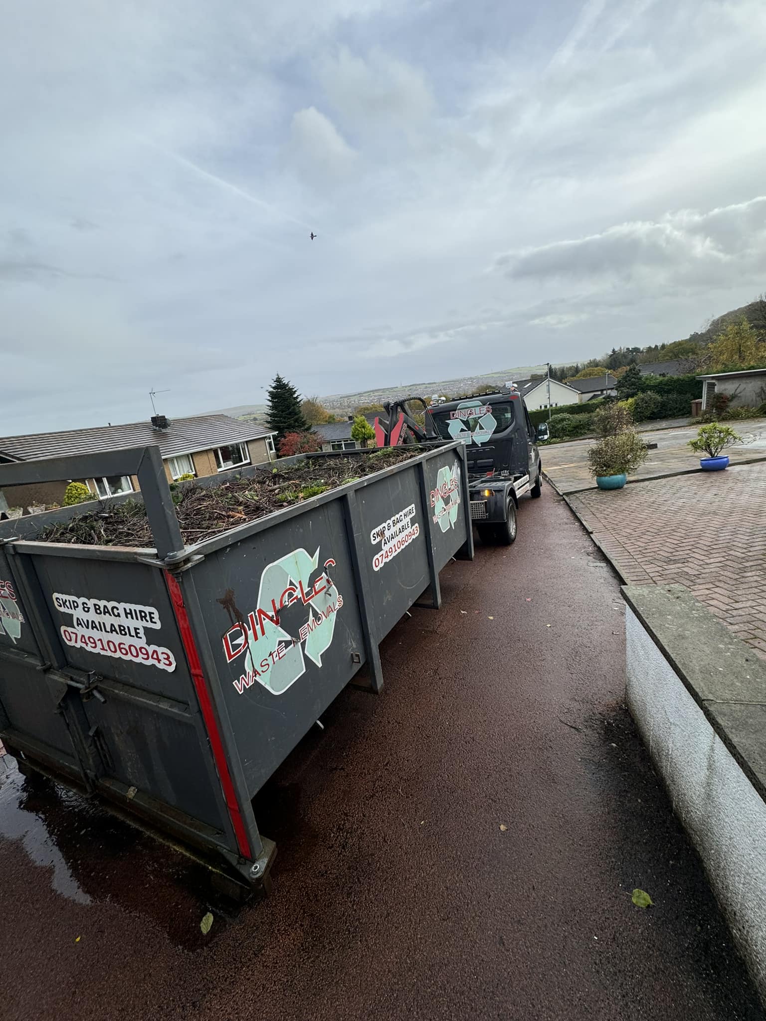 Green Waste Skips Blackburn | Dingles Waste Removals | Call Us